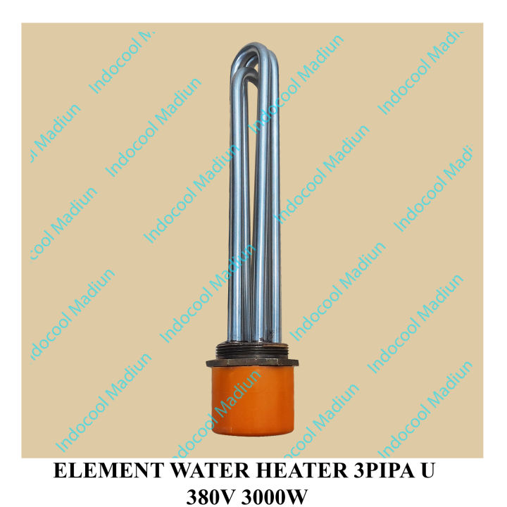 ELEMEN WATER HEATER 300W/ELEMENT WATER HEATER 3 PIPA U 380V 3000W ...
