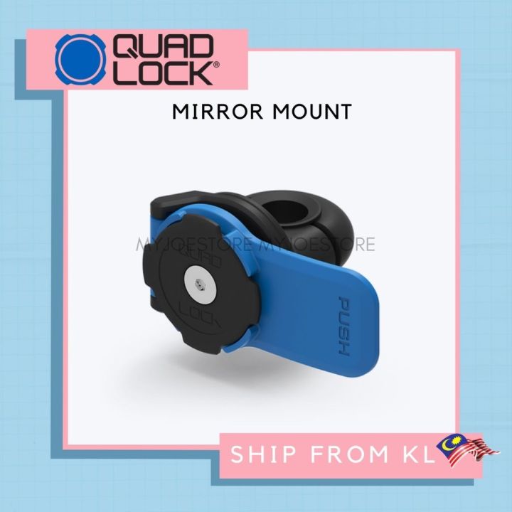 🇲🇾QuadLock Quad☆Lock Motorcycle Mirror Mount System ADV X-ADV ADV150 GS BMW XMAX Yamaha TMAX ...