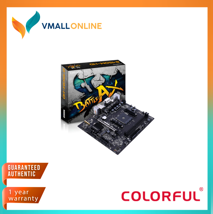COLORFUL BATTLE-AX B450M-HD V14 MOTHERBOARD | Lazada PH