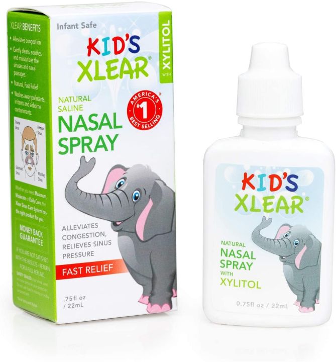 [PRE-ORDER] XLEAR KID'S XLEAR SALINE NASAL SPRAY 22 ML – INFANT SAFE ...