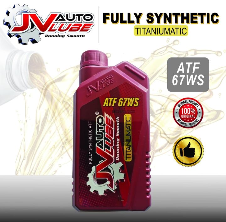 (ORIGINAL) ATF GEARBOX OIL GENUINE JV AUTO LUBE 67WS | Lazada