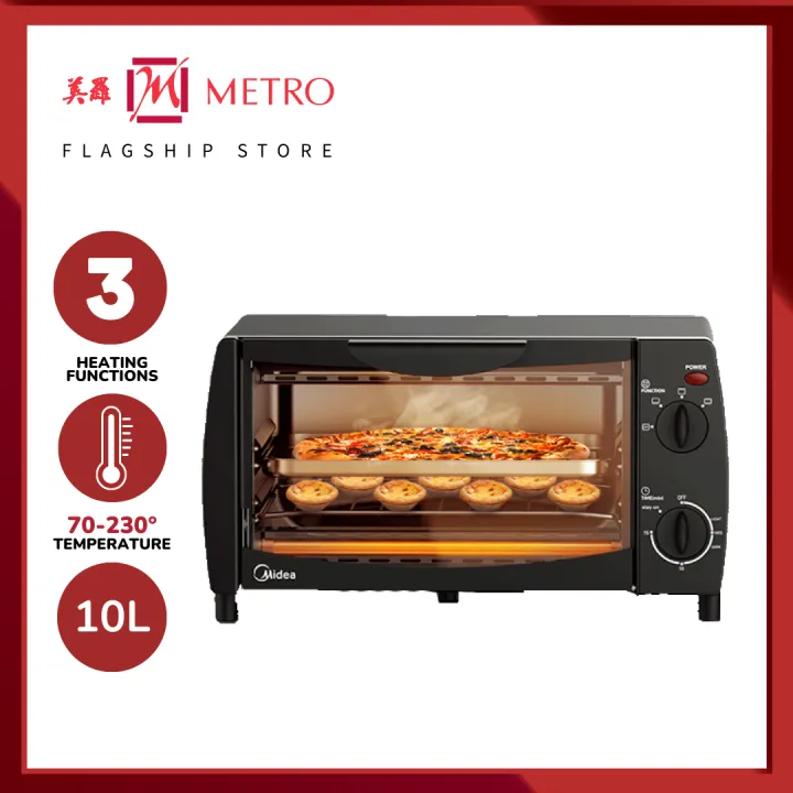 Midea 10L Toaster Oven MEO-10BDW-BK | Lazada Singapore
