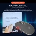MR08 Mouse AI Cerdas Pengenal Suara Wireless and bluetooth Dengan 6 ...
