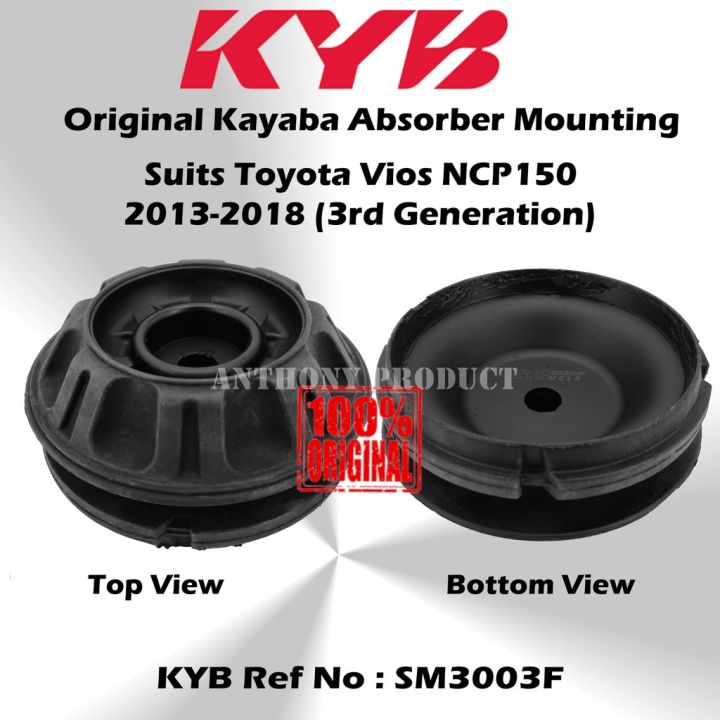 Toyota Vios NCP150 NSP151 (2013-2018) KYB Front Absorber Mounting SM03003F / AIRONE Bearing (1pc ...