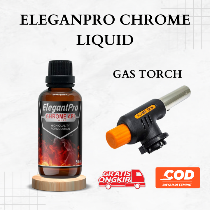 ElegantPro Chrome Liquid - Cairan Chrome Bakar/ Cairan Chrome Api 50 ml | Lazada Indonesia