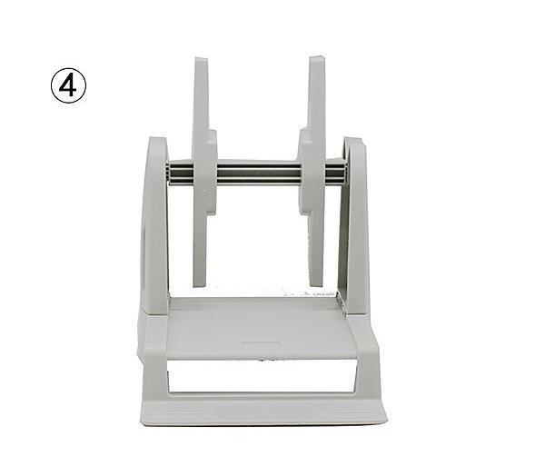 External Label Roll Holder, Roll Label Paper Holder for Desktop Label ...