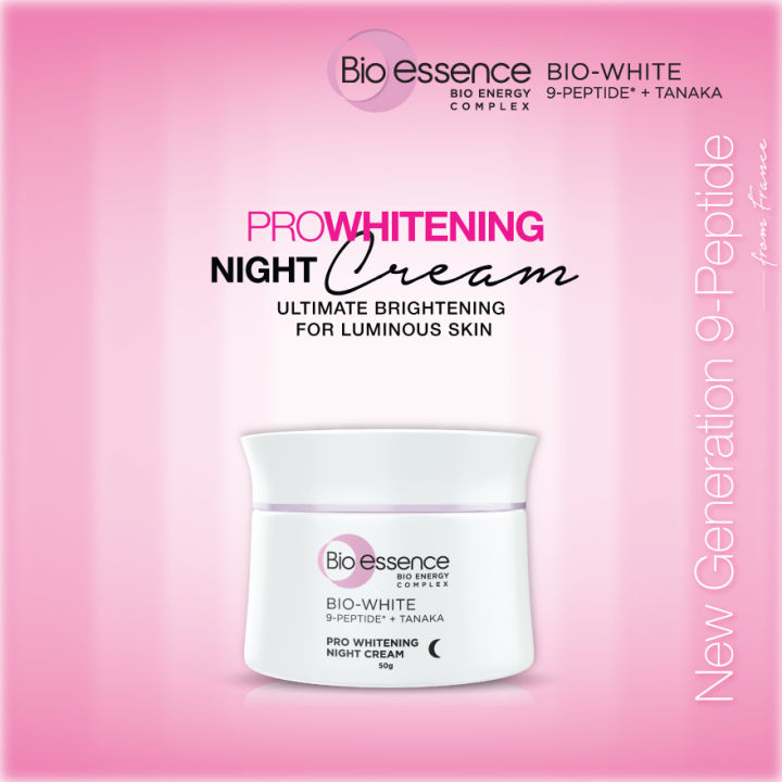 Bio-essence Bio-White Pro Whitening Night Cream 50g | Lazada