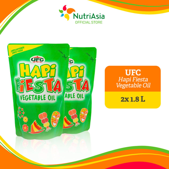 UFC Hapi Fiesta Vegetable Oil 1.8L SUP Bundle of 2 | Lazada PH