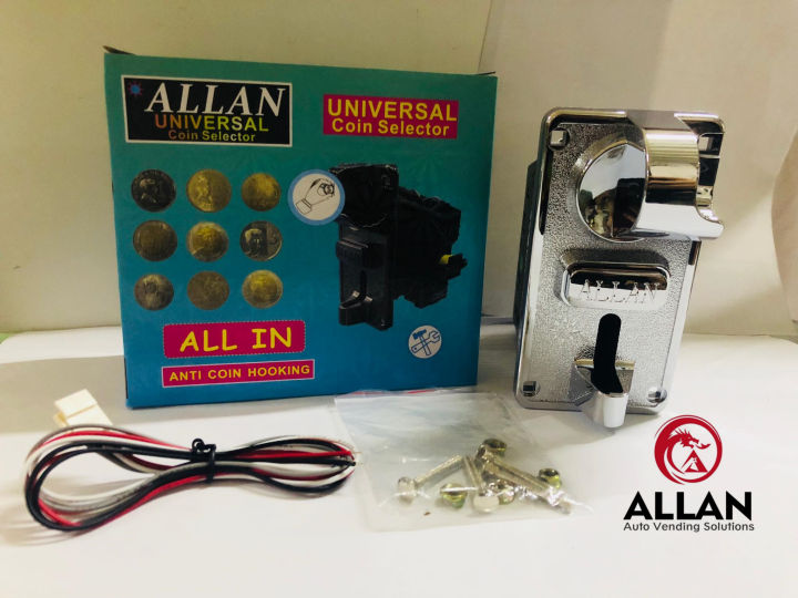 Allan Universal Coinslot /Coin Slot New (1239&1239A) Anti Coin Hooking ...