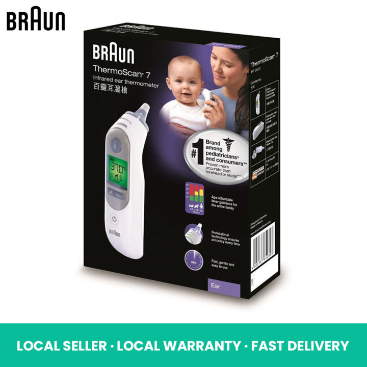Braun Thermoscan 7 Ear Thermometer - IRT6520 | Lazada Singapore