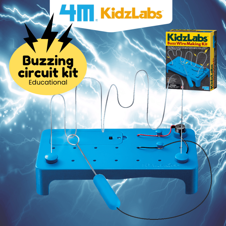 4M Steam Education Toys - KidzLabs / Buzz Wire Making Kit | Lazada