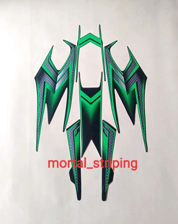 STIKER STICKER STRIPING LIS MOTOR RX KING TAHUN 2004 SE SPESIAL EDITION ...