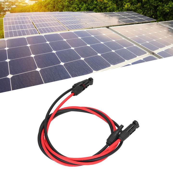 Photovoltaic Wire Brass Terminal Firm Connection Solar Extension Cable ...