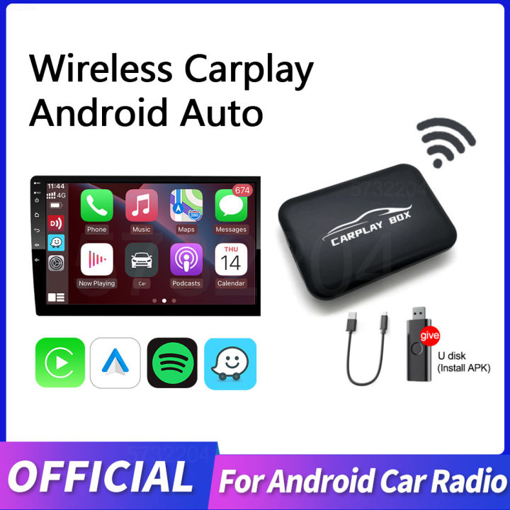 【Limited Stock Available】 Usb Wireless Carplay Dongle Wired Auto Ai Box ...