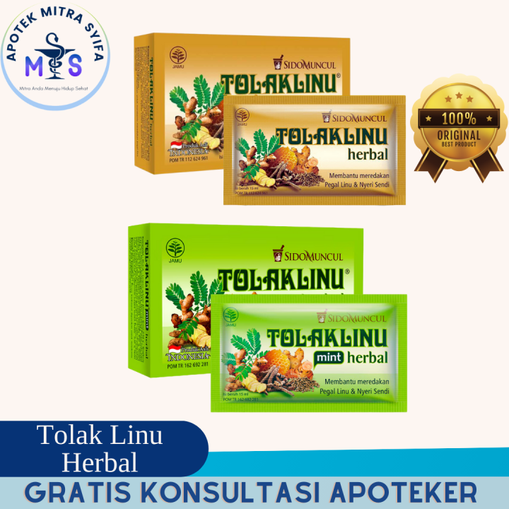 Tolak Linu Herbal Sachet Varian Rasa | Lazada Indonesia