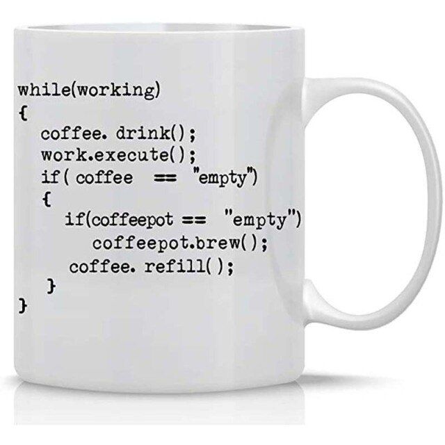 2023 HOT 】 dongyuling Coffee Program 11oz Coffee Mug Nerd Engineer Idea For Men Science Mug ...