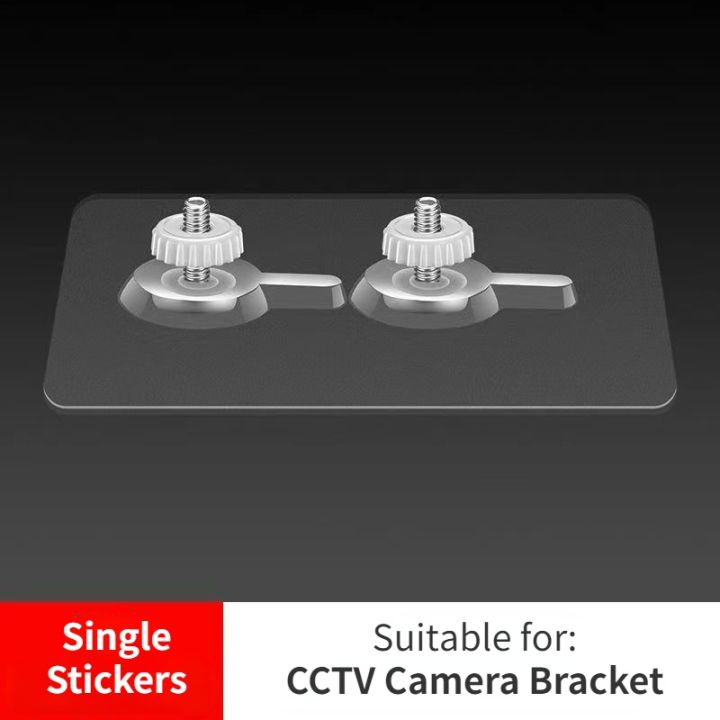 [Only Sticker, Not Rack] Camera Bracket Adhesive Stickers CCTV Outdoor ...