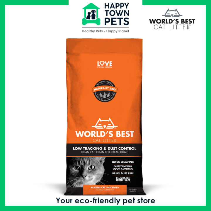 World's Best Cat Litter | Low Tracking & Dust Control | Multi Cat Lotus ...