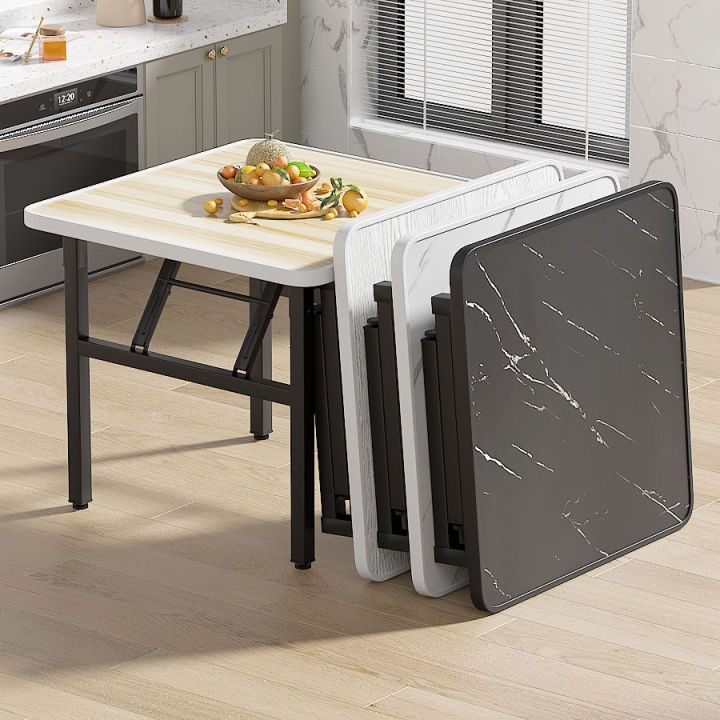 Folding Foldable Dining Table Restaurant Home Office Desk Simple ...