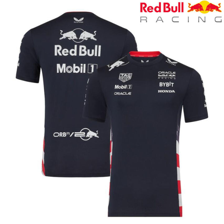 2024 new F1 racing suit+Oracle Red Bull 2024 F1 team racing jersey ...