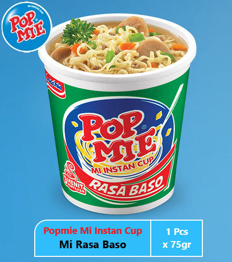 Pop Mie Rasa Baso Jumbo 75gram | Lazada Indonesia