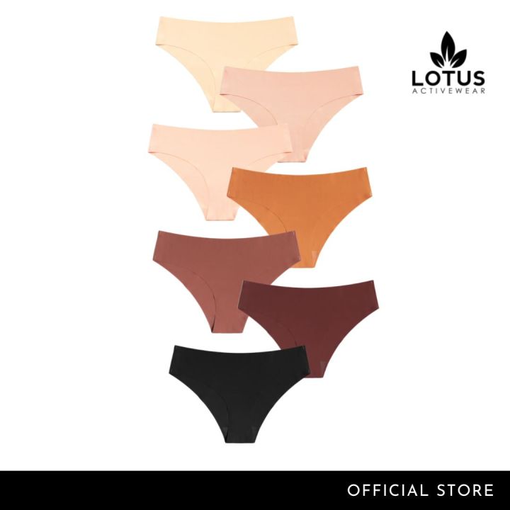 Lotus Activewear Core Collection: Seamless Silk Second Skin Underwear ...