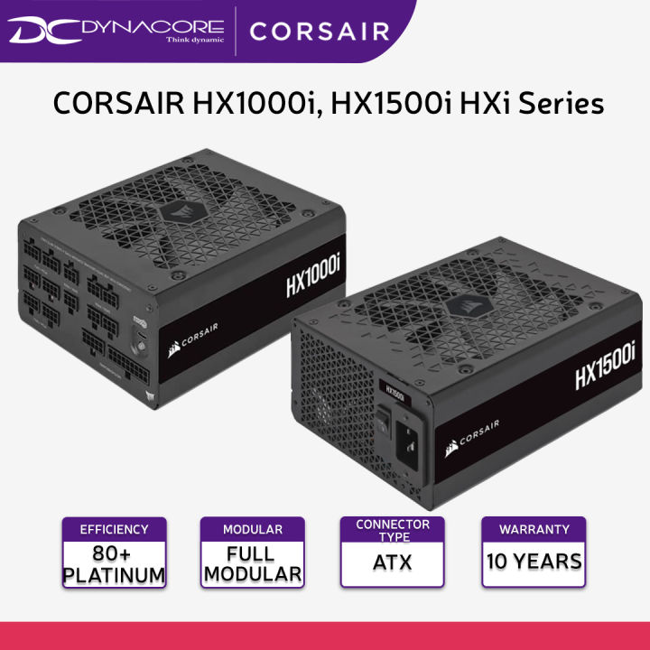 CORSAIR HX1000i, HX1500i (2022) HXi Series Full Modular Ultra-Low Noise ... CORSAIR HX1000i, HX1500i (2022) HXi Series Full Modular Ultra-Low Noise ...