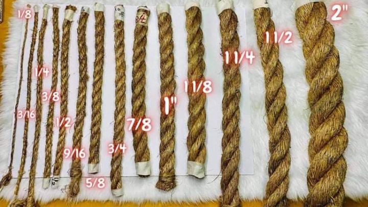20 Meters All Sizes Manila Abaca Rope | Lazada PH