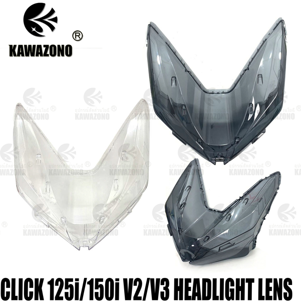 HEADLIGHT LENS FOR HONDA CLICK 125i / 150i V2 / V3 MOTORCYCLE (LENS ...