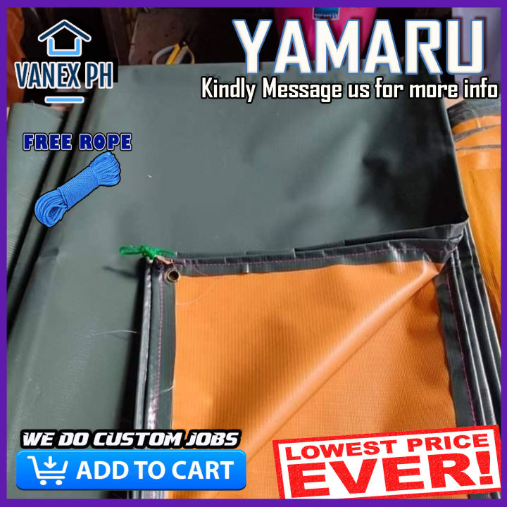 FREE ROPE!!! 3X6 Feet Tarpaulin 100% Waterproof High-Quality Trapal ...