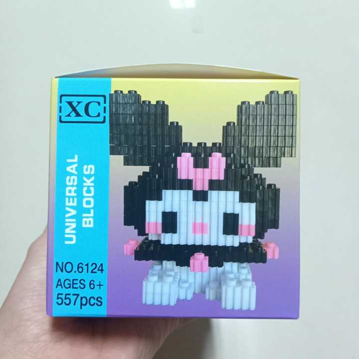 Mainan Nano Blocks Jumbo Kuromi One Piece 3D bricks kuromi | Lazada ...