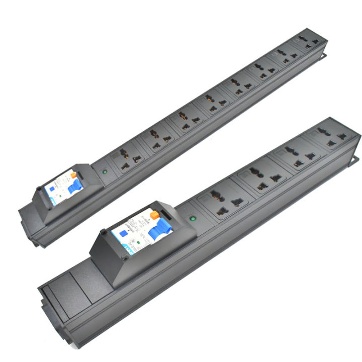 PDU Power Distribution Unit C14 port 1-18 Ways Universal Outlet power Strip Equipped with short ...