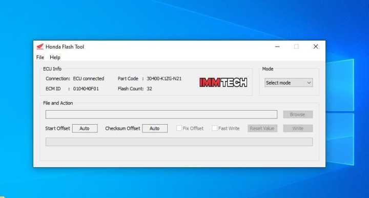 SOFTWARE REMAP ECU HONDA FLASHTOOL IMM TECH ORIGINAL | Lazada Indonesia