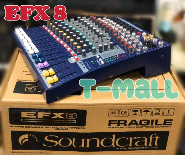 Professional Soundcraft Mixer EFX 8, EFX 12, EFX 16, EFX 20,(8 Channel ...