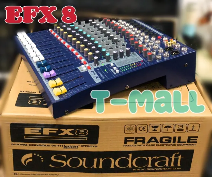 Professional Soundcraft Mixer EFX 8, EFX 12, EFX 16, EFX 20,(8 Channel ...