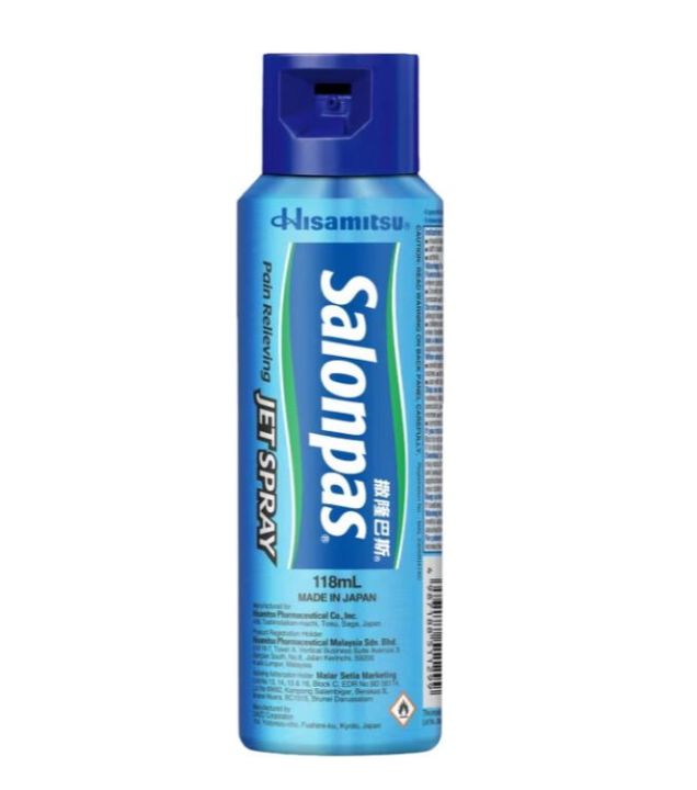 SALONPAS Jetspray 118ML | Lazada