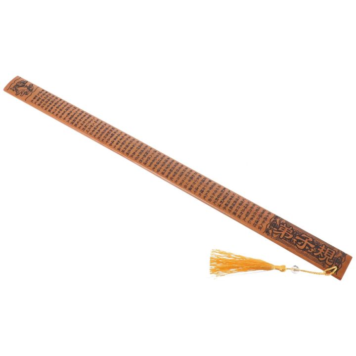 Ruler Rulers Bamboo Wood Metric Measuring Craft Carved Rules Chinese ...