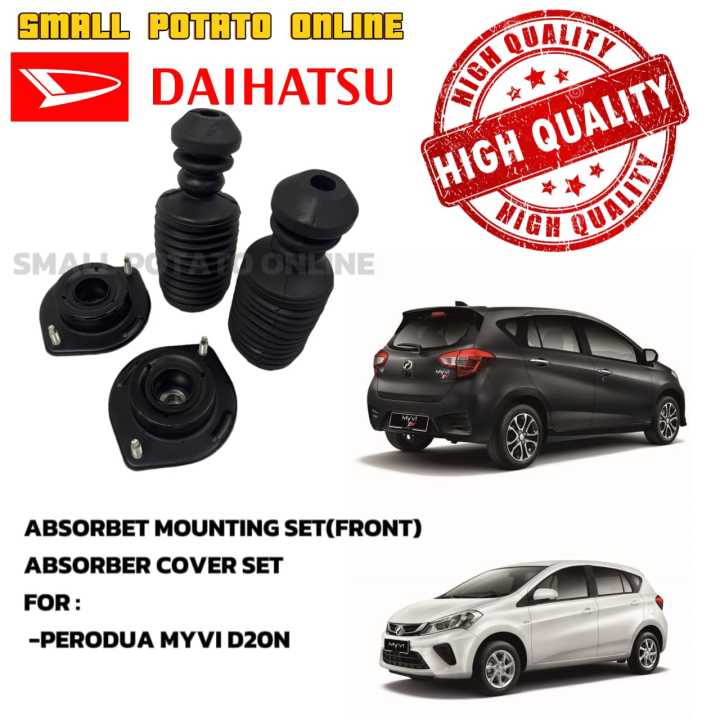 [OEM] ABSORBER MOUNTING/COVER SET PERODUA MYVI D20N | Lazada