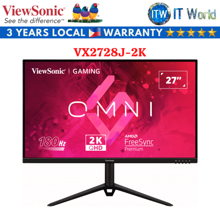 Itw | Viewsonic VX2728J-2K / 27" (2560 x 1440 QHD) / 180Hz / IPS / 0 ...