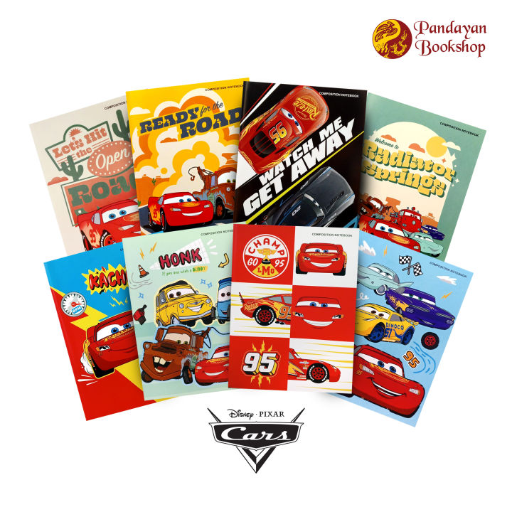 Orions Disney Pixar Cars Composition Notebook with Cover 80's | Lazada PH