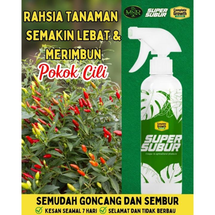Baja Super Subur 500ml ORIGINAL semburan baja penggalak baja kopi baja ...