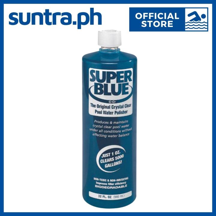 Suntra Super Blue Pool Water Clarifier (32 oz) | Lazada PH
