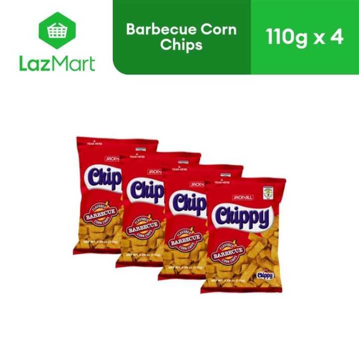 Chippy BBQ 108g (Buddy Size) - Pack of 4 | Lazada PH