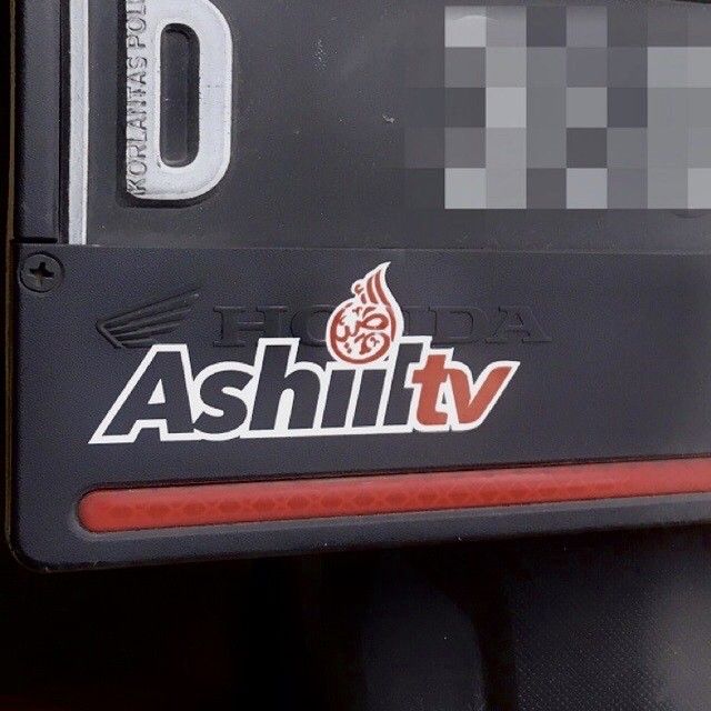 Stiker Ashiil TV | Cutting Sticker | Skotlet Reflektif | Lazada Indonesia Stiker Ashiil TV | Cutting Sticker | Skotlet Reflektif | Lazada Indonesia