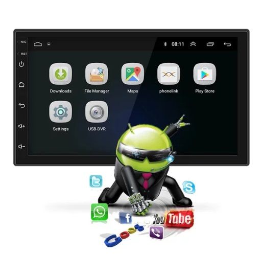 Tape Mobil Double din Android GPS LCD 7 Inch Radio Bluetooth - 9218 ...