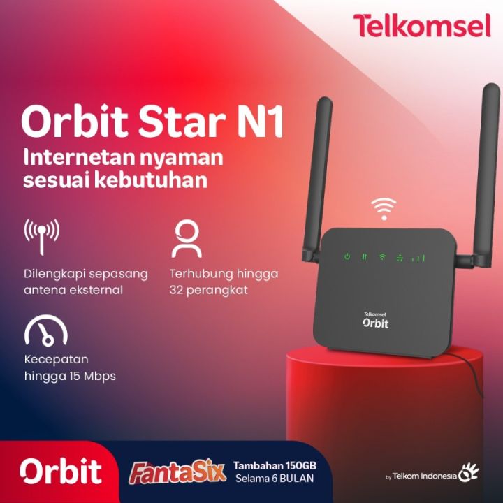 Telkomsel Orbit Star N1 STAR N2 STAR 3 STAR G1 Z1 A1 Modem WiFi 4G High ...