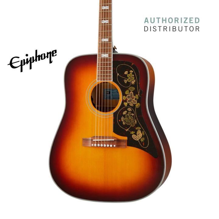 Epiphone Masterbilt Frontier Acoustic-Electric Guitar - Iced Tea Aged ...