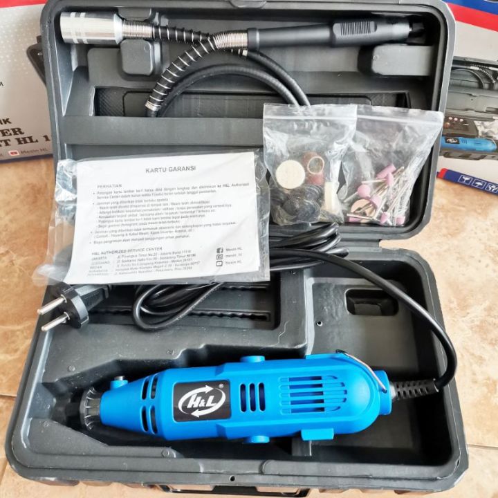 mini grinder set hnl HL 130B bor tuner gerinda mini die grinder set bor ...