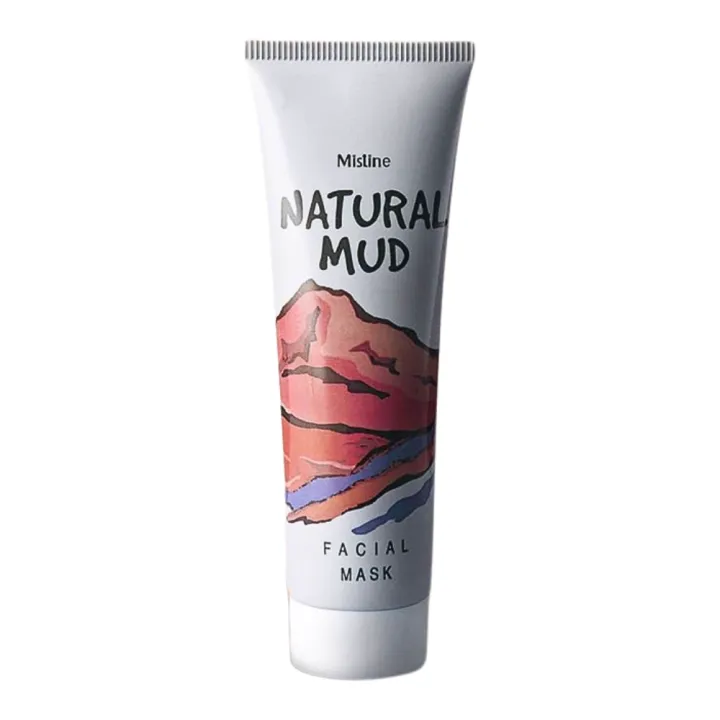 Mistine Natural Mud Facial Mask 85g มิสทีน โคลนพอกหน้า พอกผิว มาร์คหน้า | Lazada.co.th