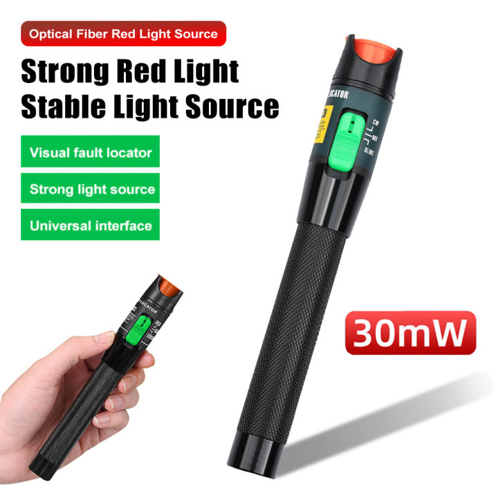 Txshangmao Visual Fault Locator 30MW Optical Fiber Cable Fault Tester ...